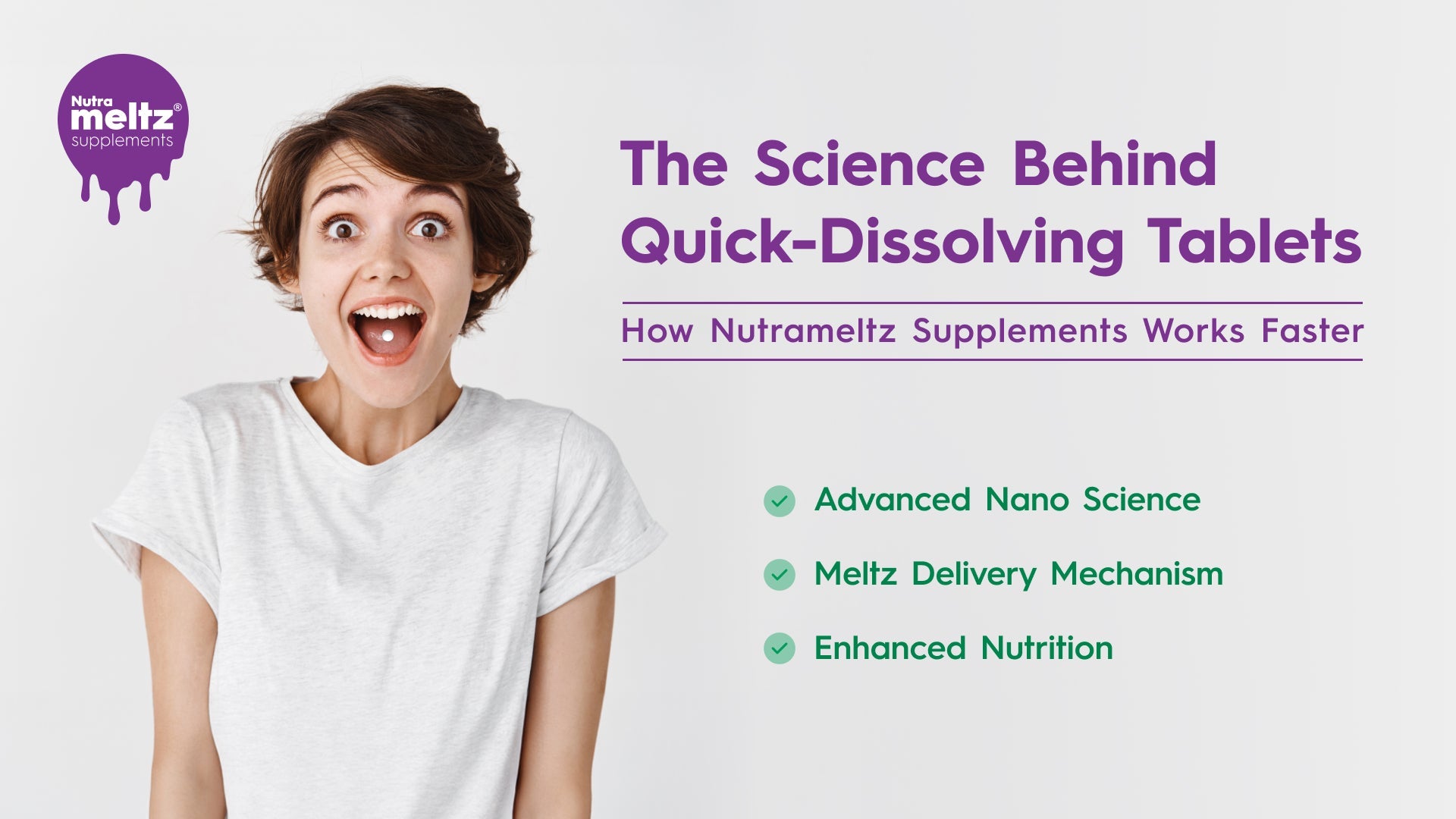 The Science Behind Quick-Dissolving Tablets: How Nutrameltz Works Fast
